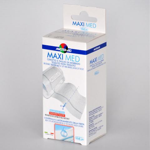 MASTER AID Maxi med sebt. PPH012 0,5mx 8cm - Fehér Kígyó Gyógyszertár